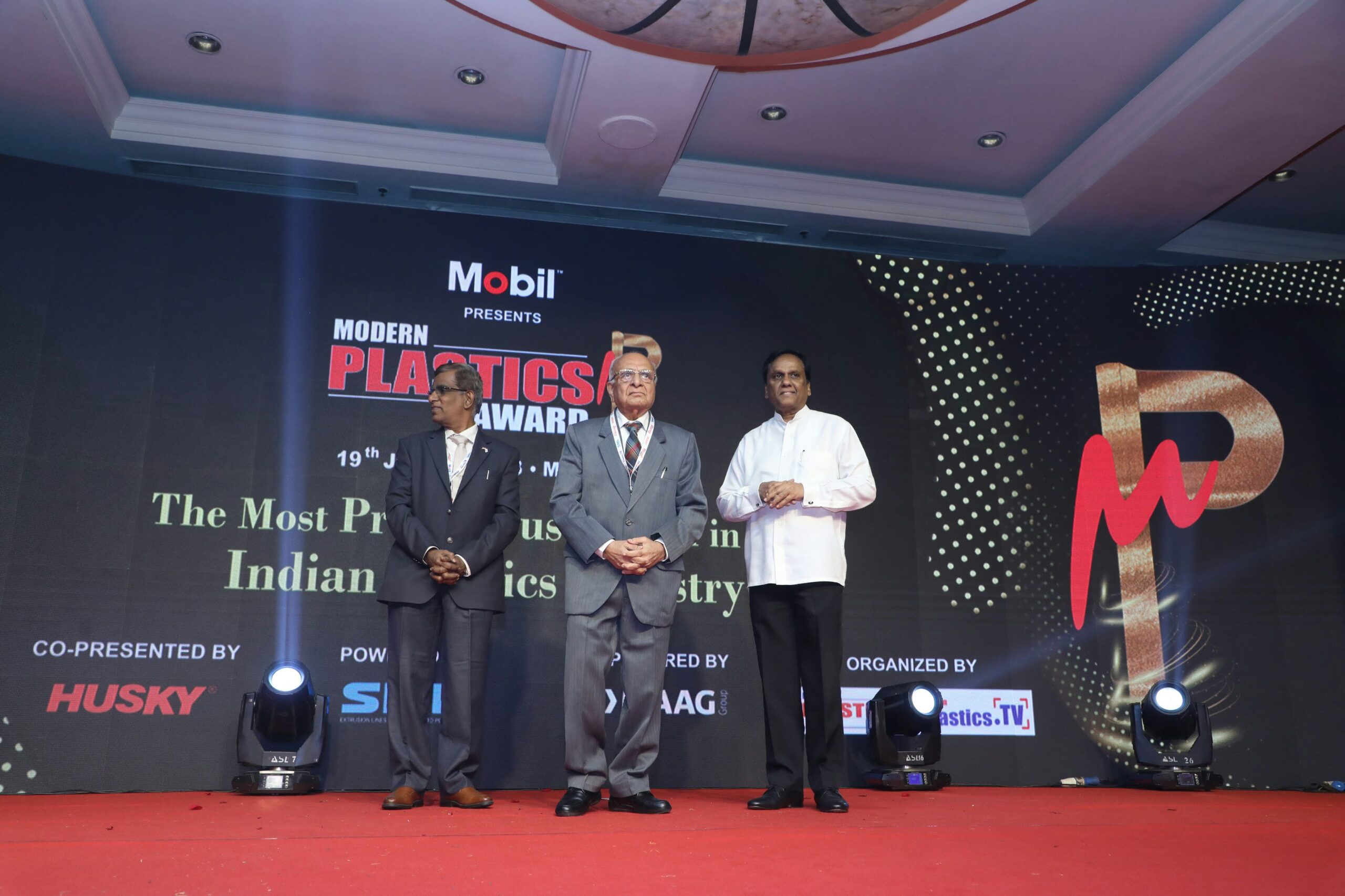 J. R. Shah - Indian Plastics Institute - Modern Plastics Awards