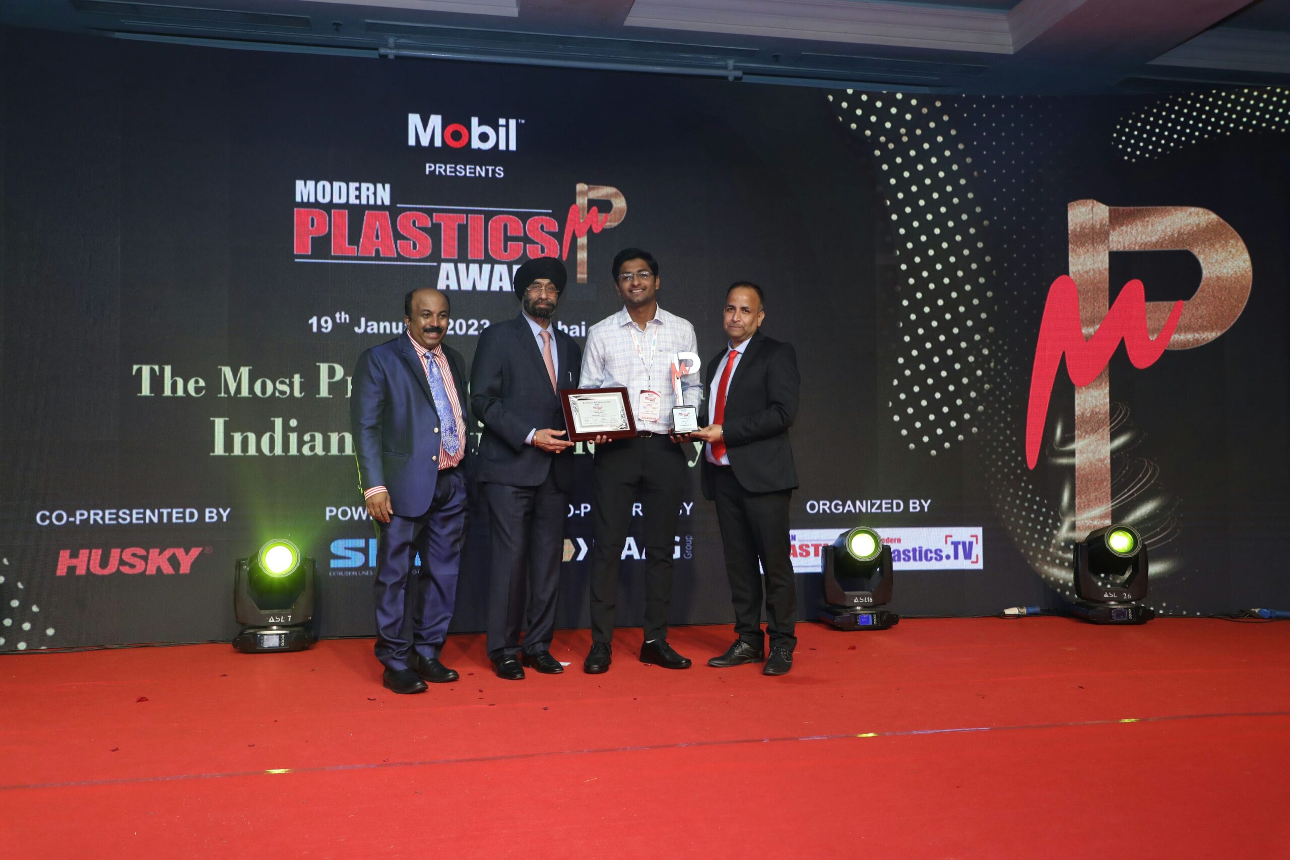 Vedant Joshi - Modern Plastics Awards