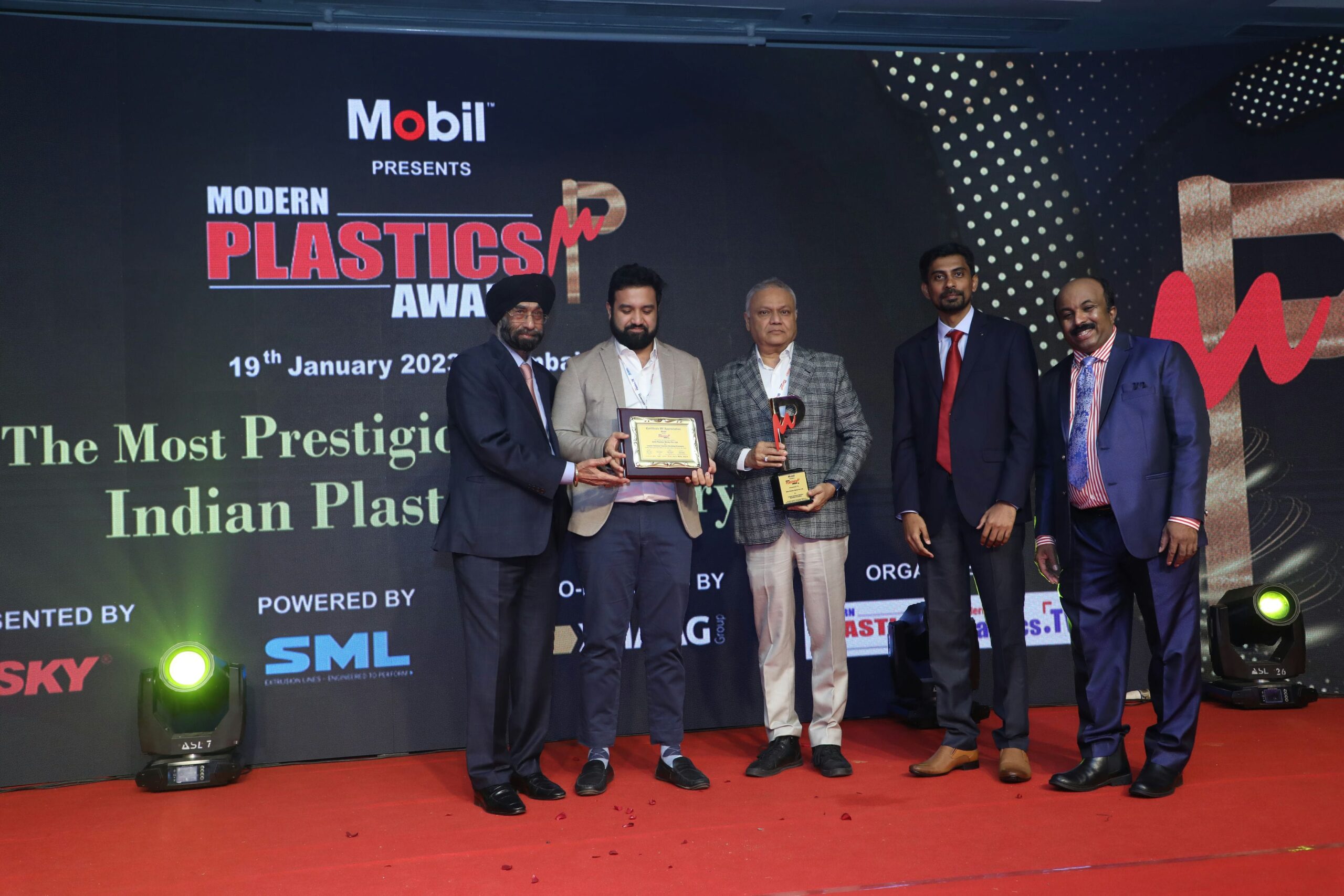 Jyoti Plastics Works Pvt. Ltd. - Modern Plastics Awards